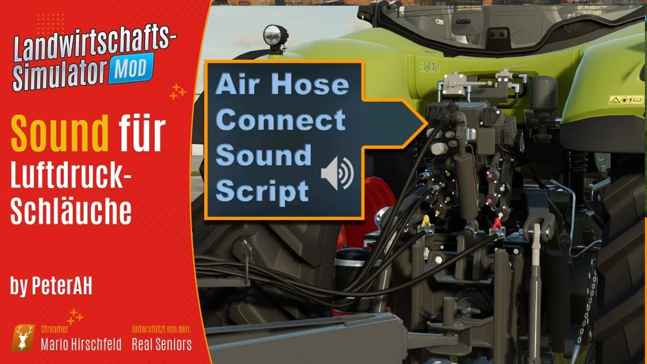 AIR HOSE CONNECT SOUND V1.0.1.1 – FS22 mod