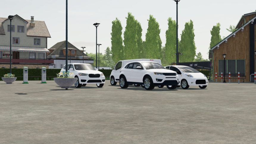 Decorative Cars V1.0 – FS22 mod