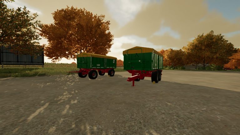 KINZE 850/1050 GRAIN CARTS V2.0 – FS22 mod