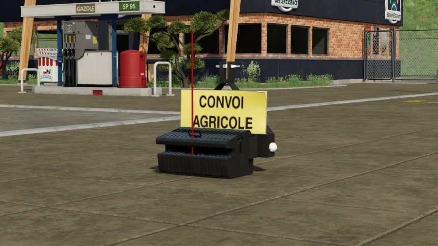 JOHN DEERE 1150 WEIGHT V1.5 – FS22 mod