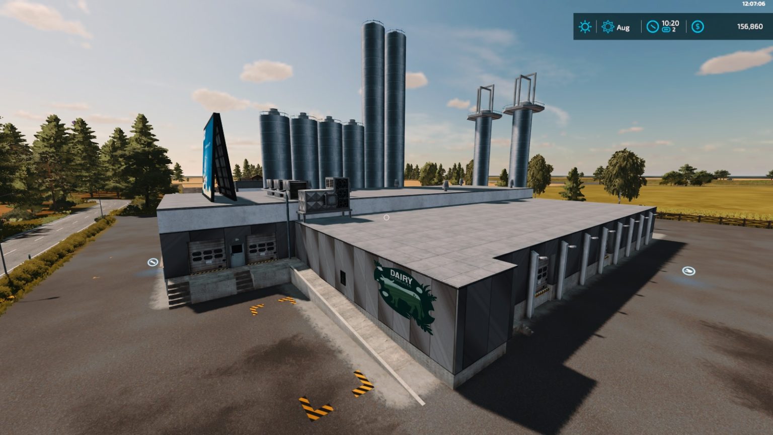 Dairy Factory V1 0 FS22 Mod Dairy Factory V1 0 FS22 Mod