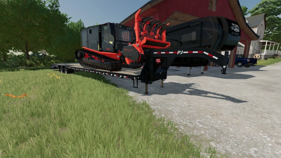 PJ TRAILER CONVERTED V1.0 – FS22 mod
