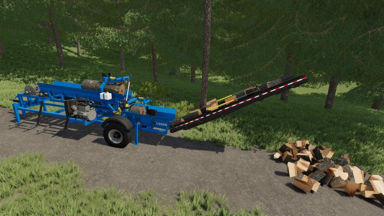Firewood Processor And SellPoint v1.1.1 – FS22 mod