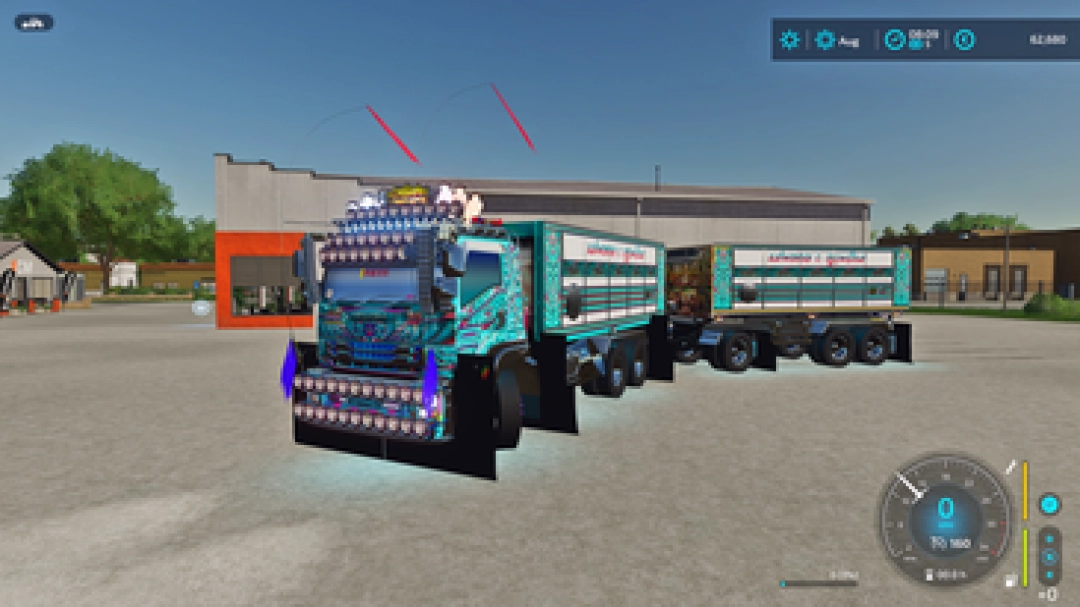 ISUSU FXZ 360 ploypink – FS22 mod