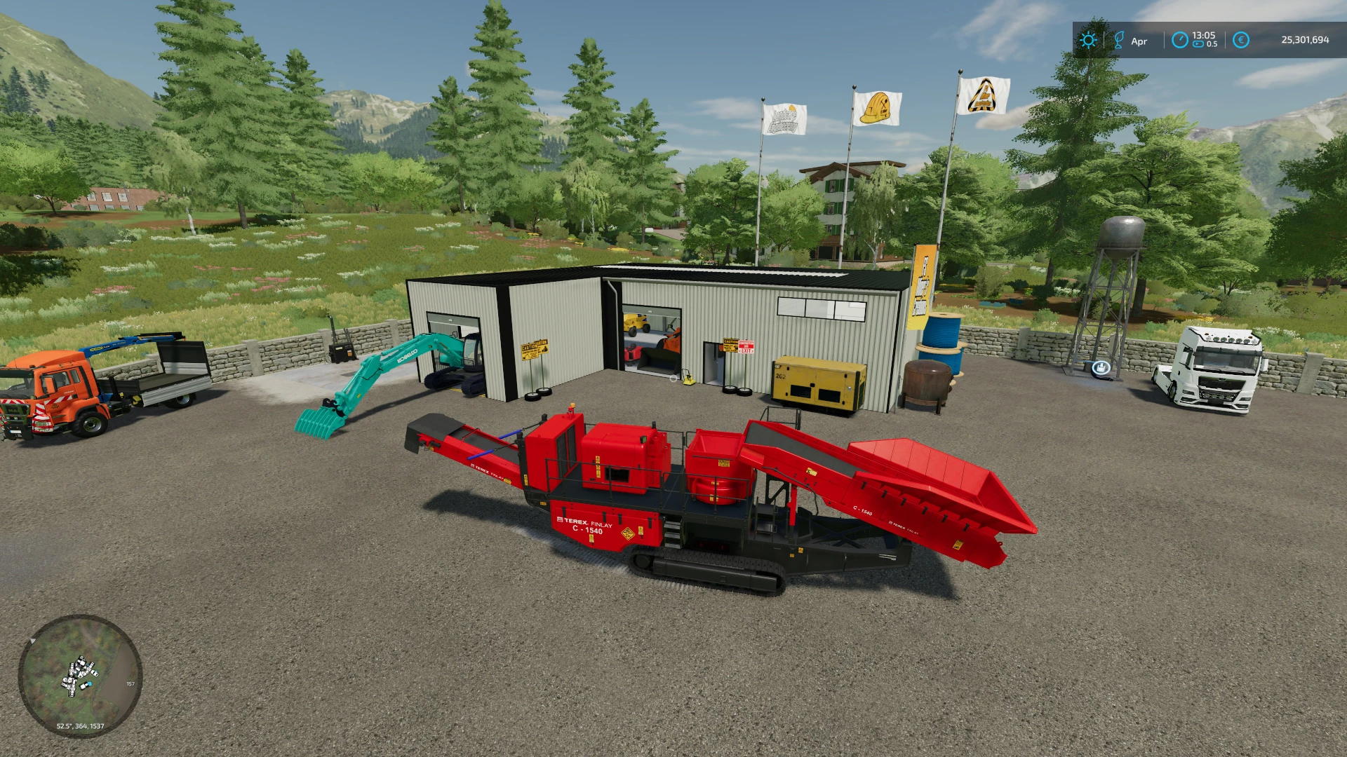 TEREX FINLAY V3 BETA – FS22 mod