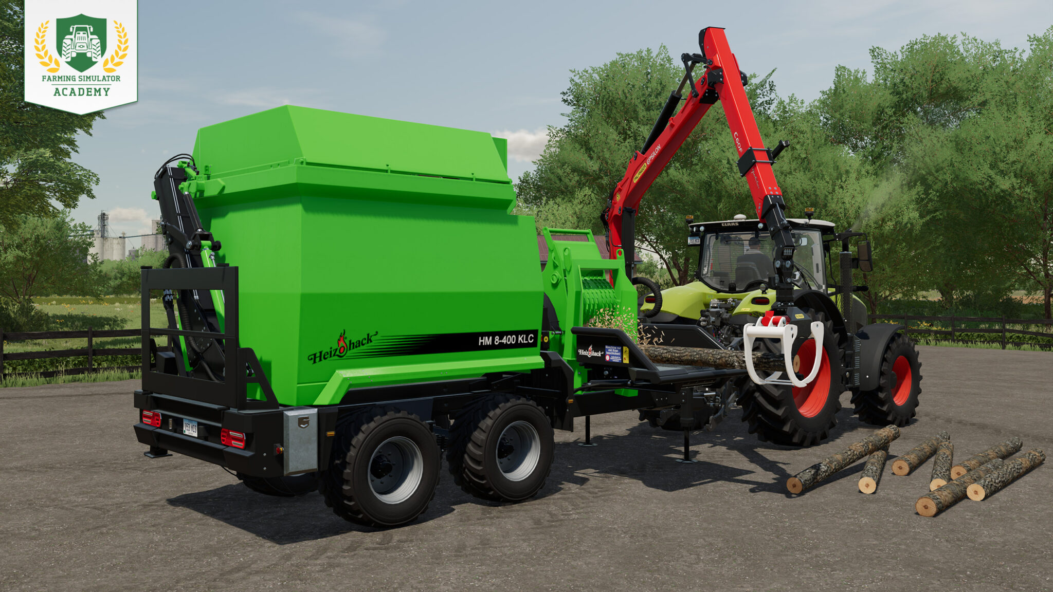 Farming Simulator 22: How To Produce Wood Chips – Tutorial