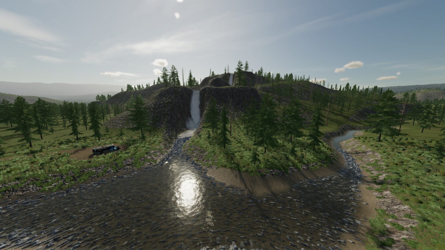 Back Country Map V1.0 – FS22 mod