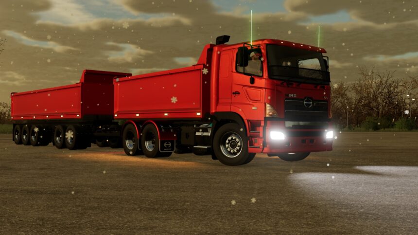 FS22 HINO mods – FS22.com