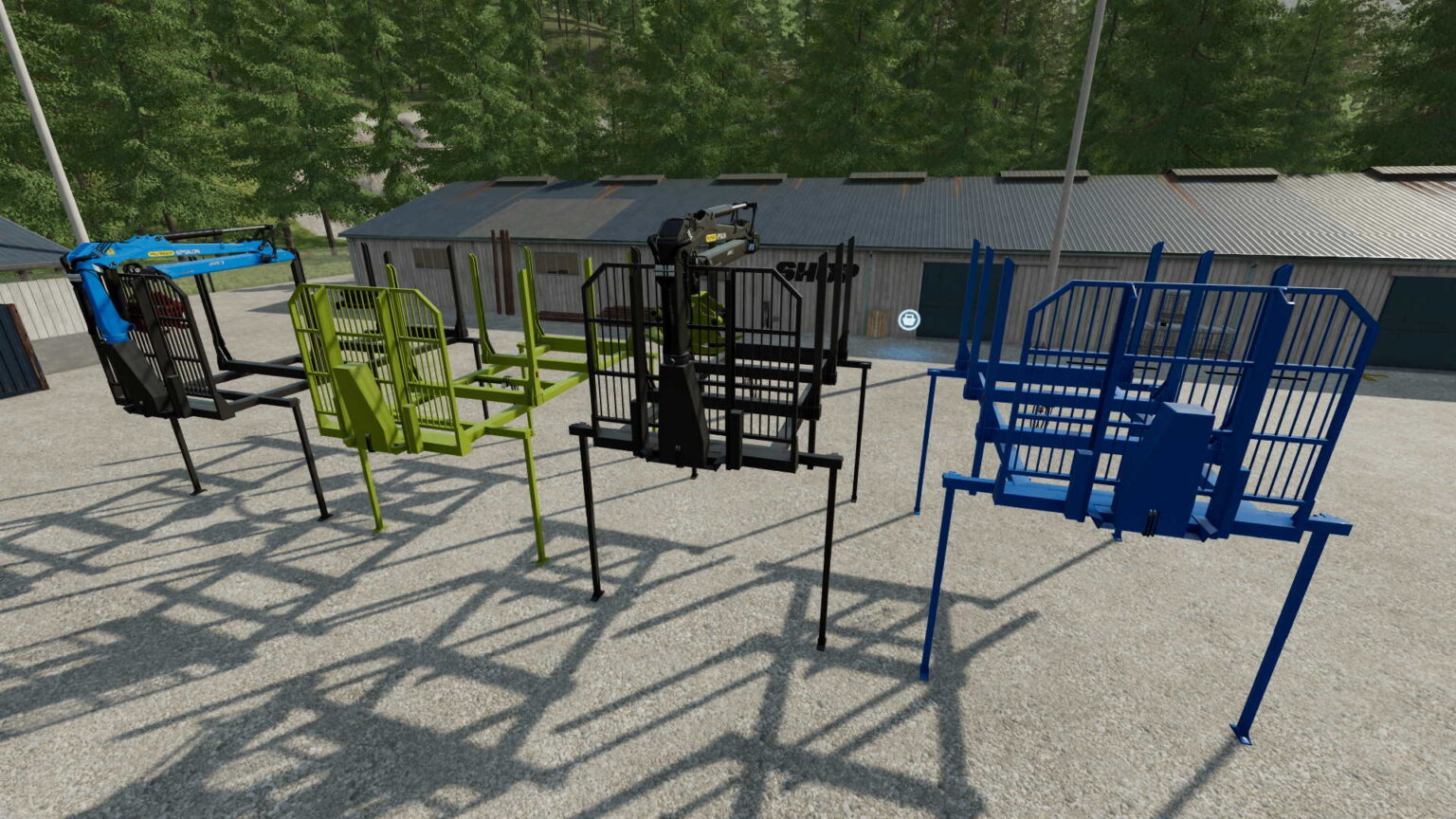 Xerion Timber Extension V1.0 – FS22 mod