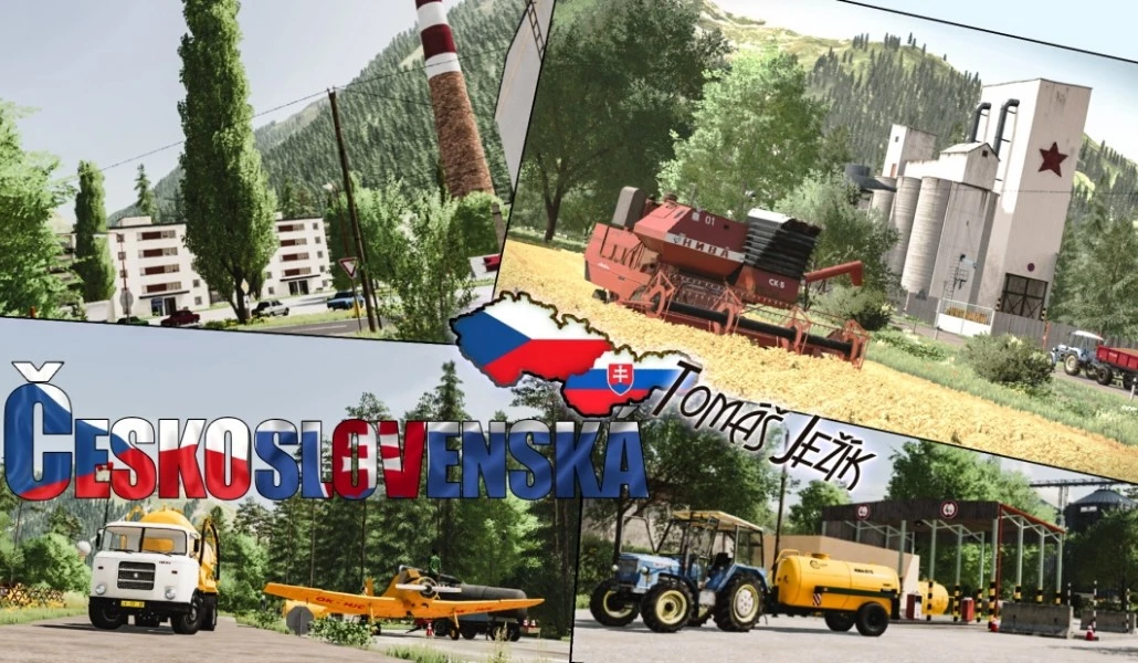 ČESKOSLOVENSKÁ MAP V1.0 – FS22 mod