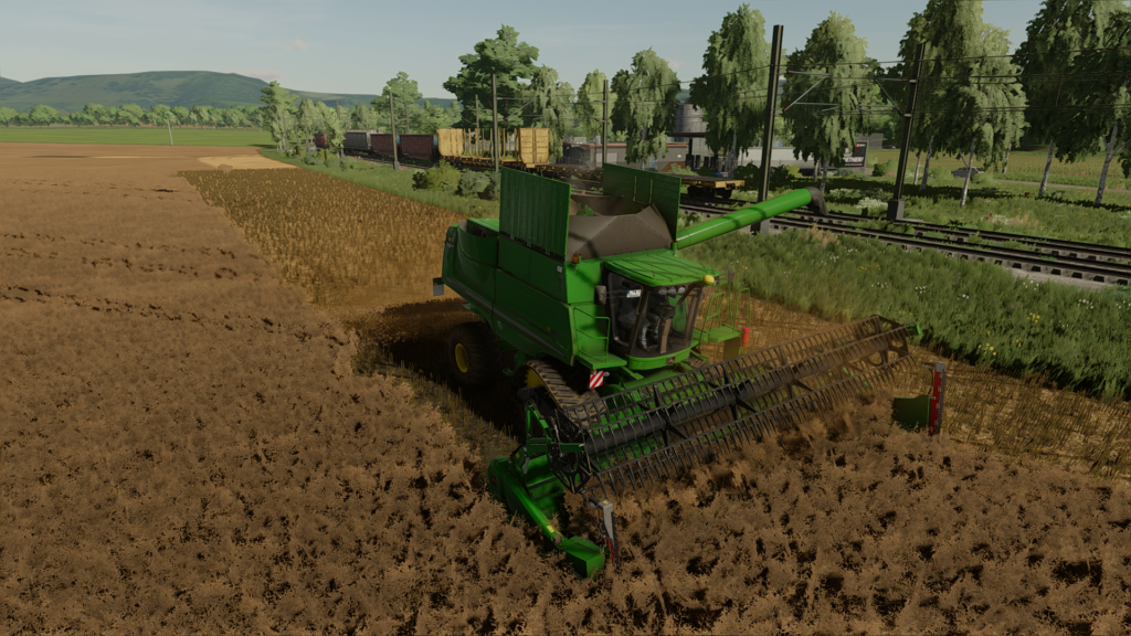 John Deere S690i & 9880i STS EU Grey Edition Camso Tracks V2.1.1 – FS22 mod