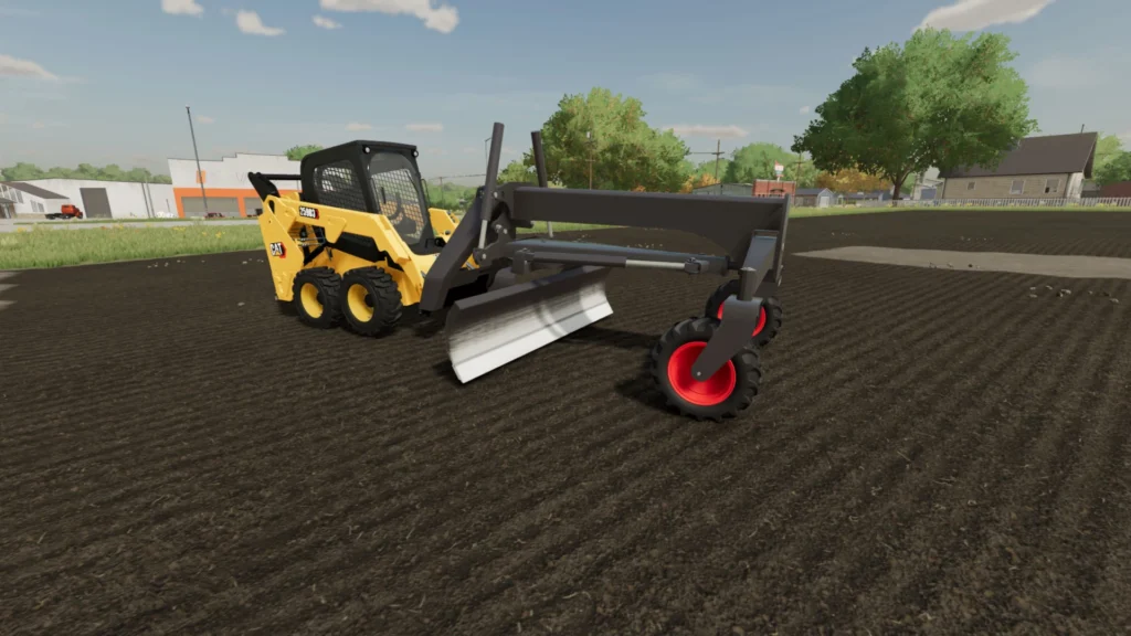 SKID STEER GRADER V1.0 – FS22 mod