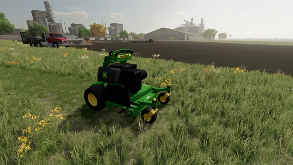 John Deere 648R Mower Conversion V1.0 – FS22 mod