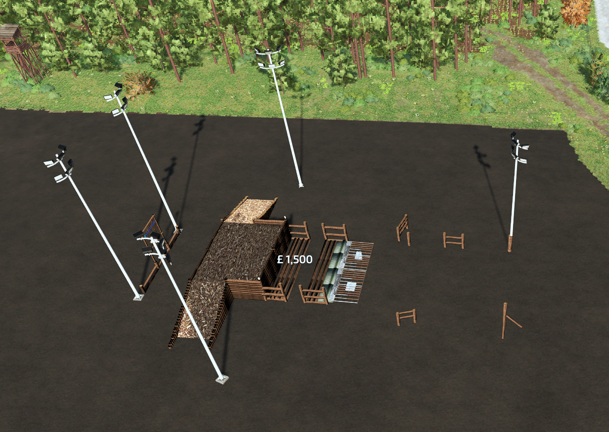 Log Landing 8 metre V1.0 – FS22 mod