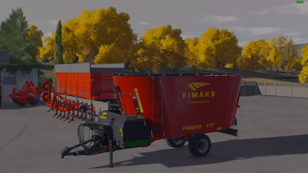 Fimaks 17T V1.0 – FS22 mod
