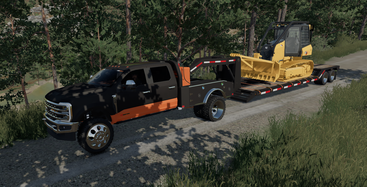 Gooseneck Lowboy – FS22 mod