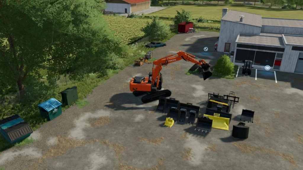 Hitachi OilQuick V1.0.0.1 – FS22 mod