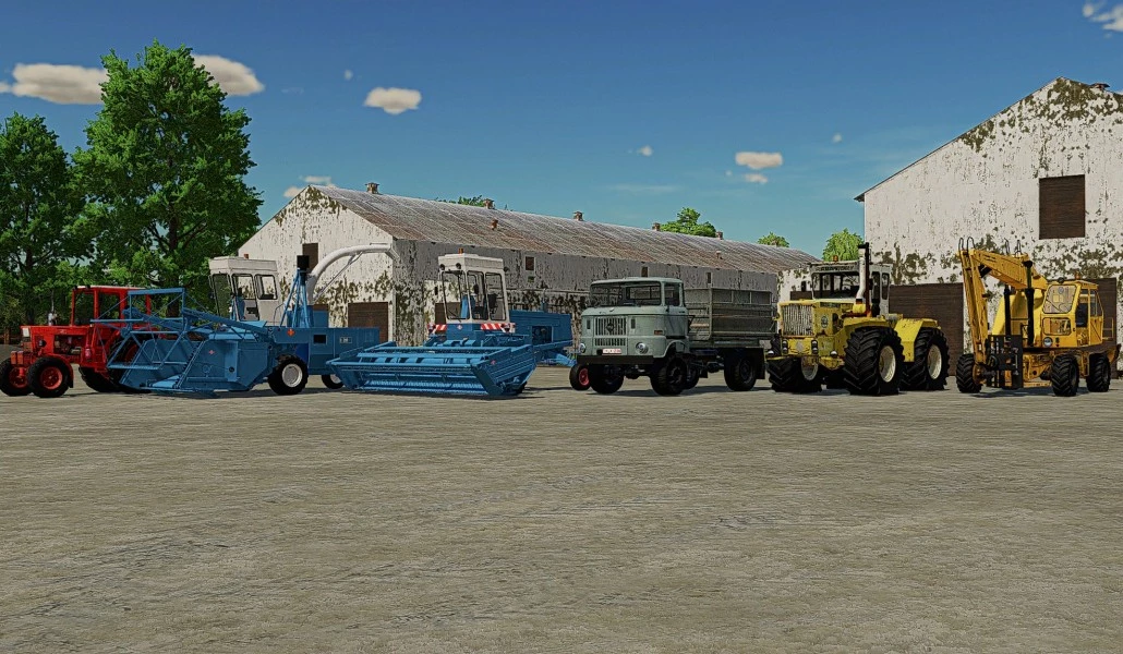 Field machine Pack V1.0 – FS22 mod