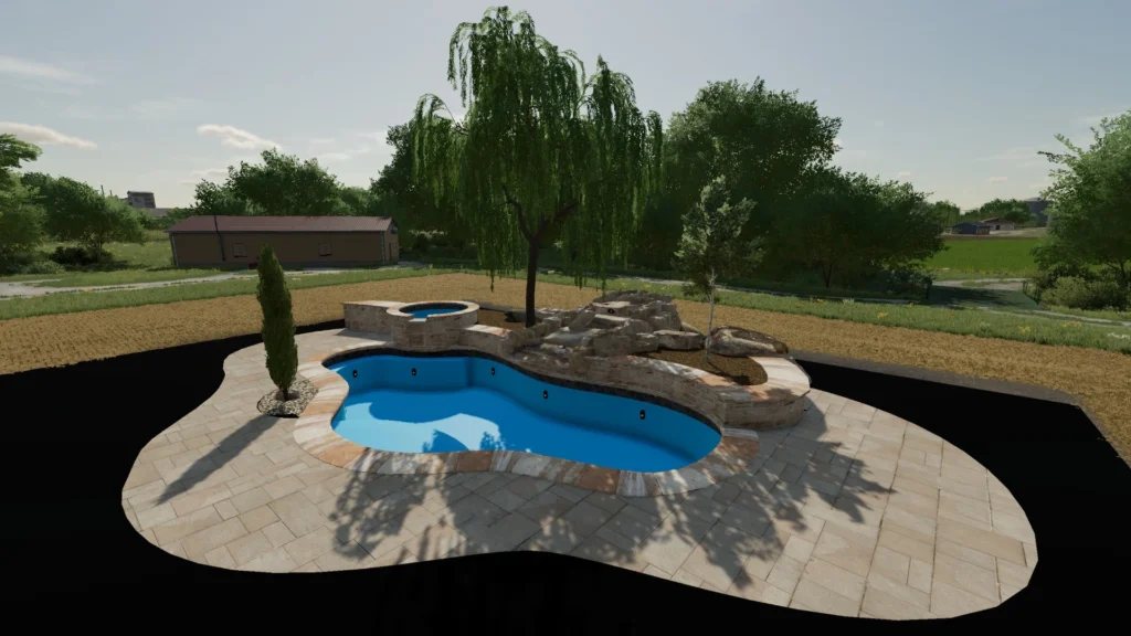 Fillable Pool V1.1 – FS22 mod