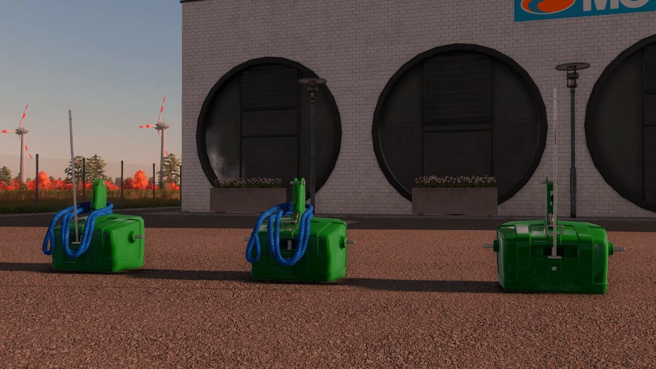 John Deere 900KG Weight V1.0 – FS22 mod