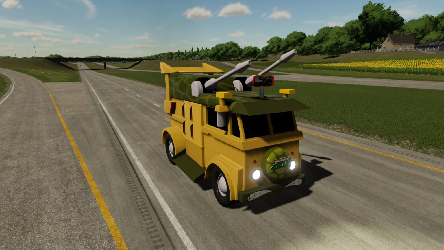 Turtle Van V1.0 – FS22 mod