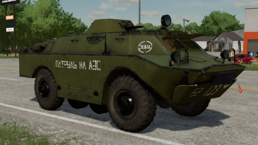 BRDM - 2 V2.0 – FS22 mod