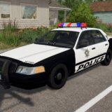Ford Crown Victoria Las Vegas Metro PD Livery V1.0 – FS22 mod