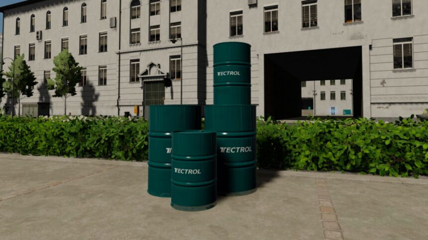Tectrol Diesel barrel V1.0 – FS22 mod
