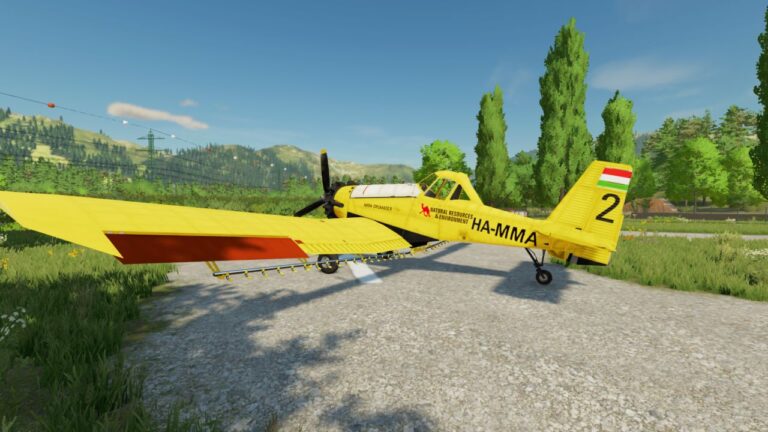 PZL-Mielec M18 Dromader V1.1 – FS22 mod