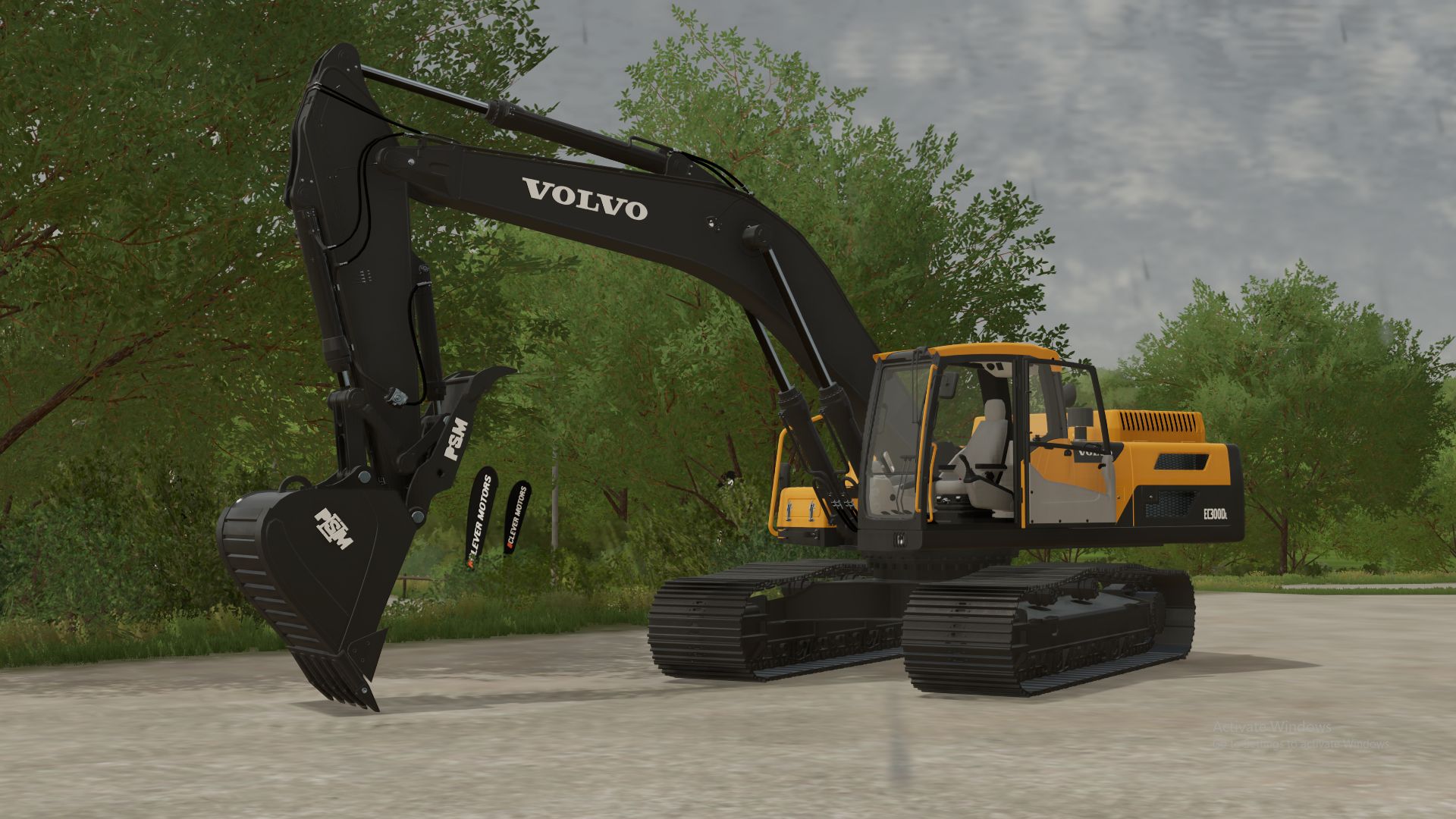 Volvo EC300DL V2.0 – FS22 mod