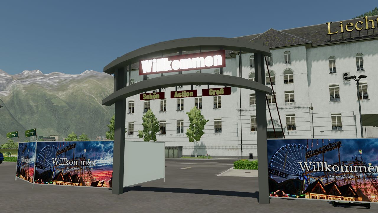 Fair gate V1.0 – FS22 mod