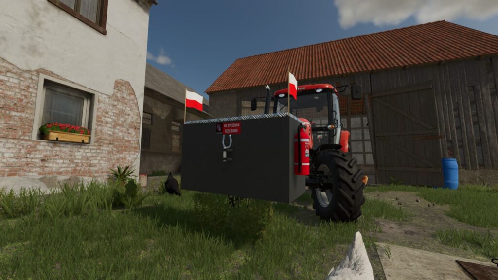 Weight 1,3t V1.0 – FS22 mod