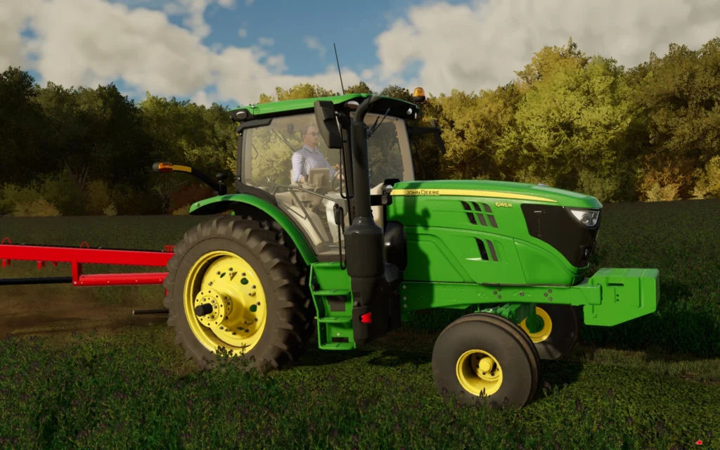 John Deere 6145R/6155R North America Edition V1.0 – FS22 mod