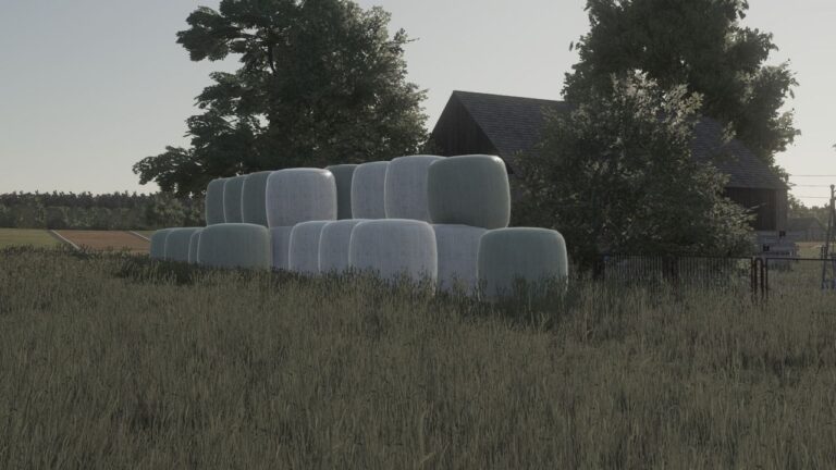 Decorative bales V1.0 – FS22 mod
