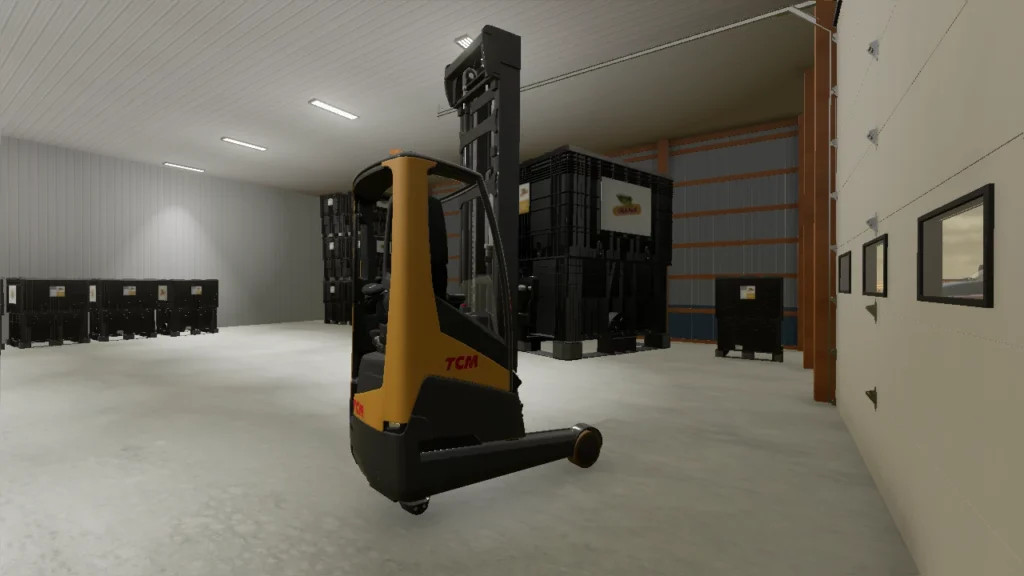 TCM RTL 140 Narrow Aisle Forklift V1.1 – FS22 mod