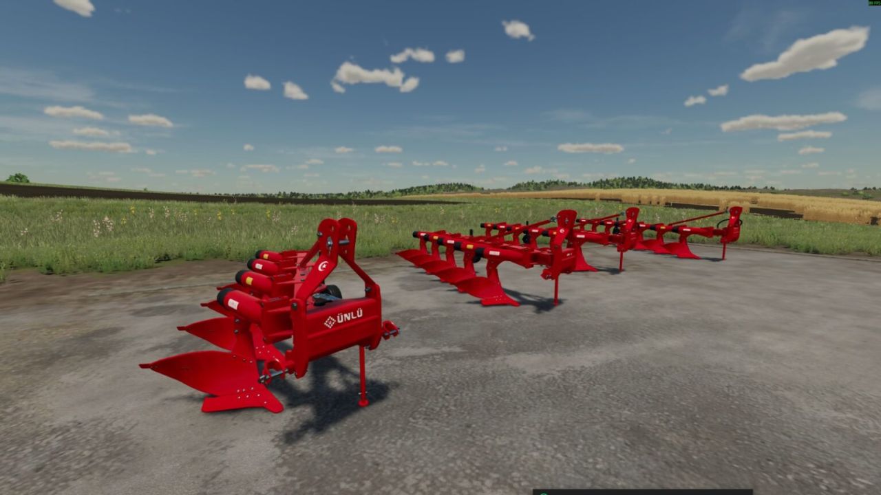 Unlu Automatic Plow V1.0 – FS22 mod
